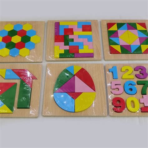 Puzzle Con Figuras Geometricas Atelier Yuwa Ciao Jp