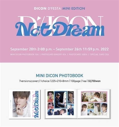 Dicon D Festa Mini Edition NCT Dream Haechan