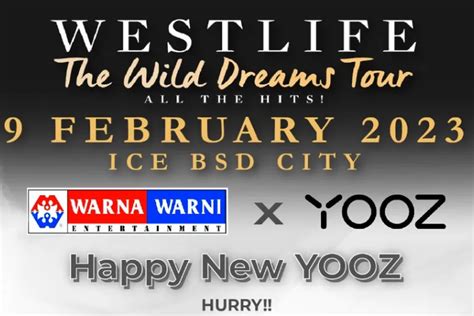 Link Dan Harga Tiket Konser Westlife 2023 ICE BSD Dijual Rp1 1 Juta