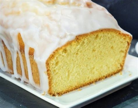 Receta de Bizcocho de limón glaseado