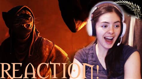 The Elder Scrolls Online Elsweyr Cinematic Trailer Reaction YouTube