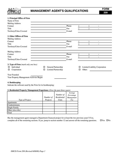 Dhcd 209 2000 2024 Form Fill Out And Sign Printable PDF Template