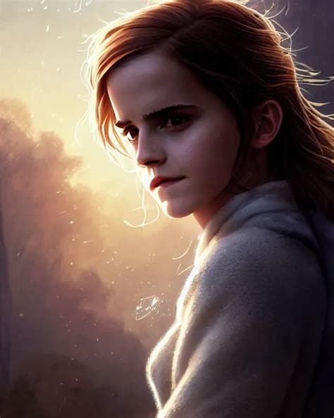 Emma Watson As Hermione Granger Magnificent Medium Stable Diffusion