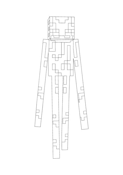 Minecraft Enderman Coloring Pages 2 Free Coloring Sheets 2021