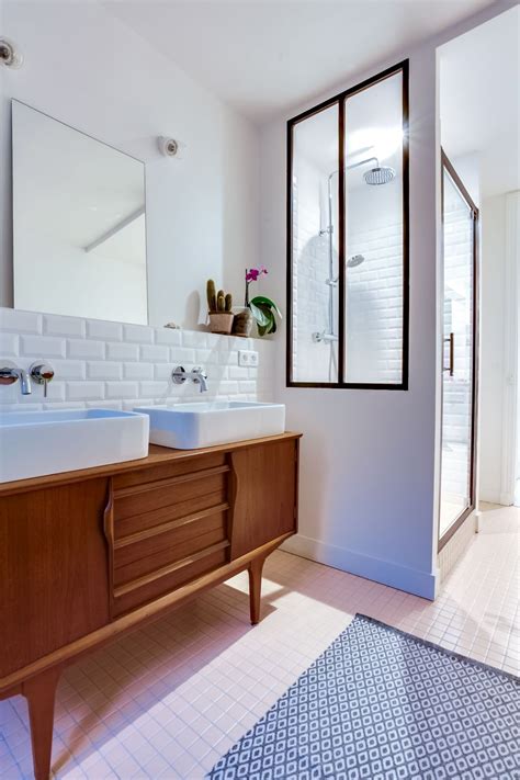 Appartement Paris 10 rénovation totale d un 100 m2 Idée salle de