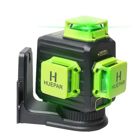 Huepar Nivel láser autonivelante de línea cruzada 3D batería de iones