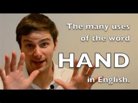 Phrasal Verbs With The Word Hand Learn English Youtube