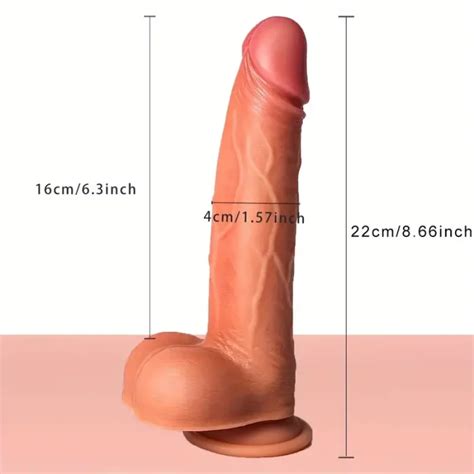 Allen Realistischer Dildo Vibrator Stoßfunktion Stark Saugnapf
