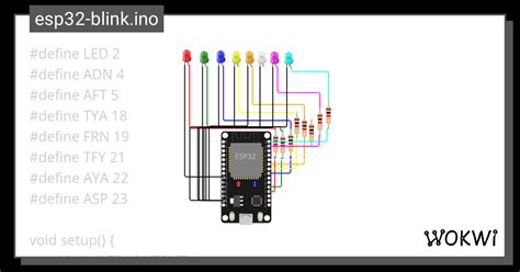 Esp Blink Ino Wokwi Esp Stm Arduino Simulator