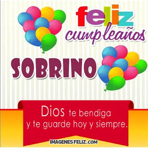 Sintético 96 Foto Tarjetas De Cumpleaños Para Un Sobrino Con Nombre
