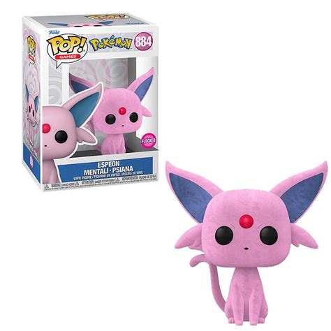 Funko Pop Games Pok Mon Espeon Flocked Sportsdirect Ireland