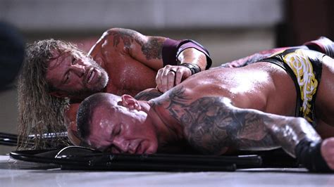 Edge Vs Randy Orton Last Man Standing Match Photos WWE