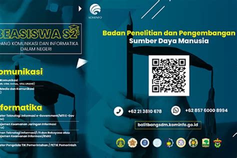 Beasiswa S2 Kominfo 2023 Dalam Dan Luar Negeri Dibuka Berikut Syarat