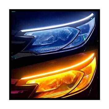 Fita Led Automotiva 45cm 12v Farol Drl Seta Sequencial Light Strips