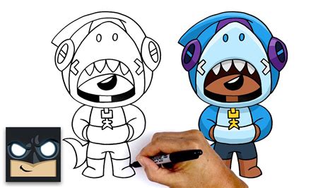COMO DESENHAR O LEON LOBISOMEM BRAWL STARS Como Dibujar A Leon Brawl