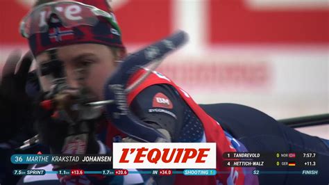 Le résumé du sprint à Oberhof Biathlon CM F Vidéo Dailymotion