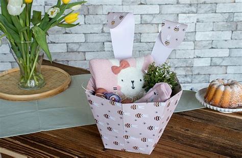 Cesti Pasquali Il Cestino Di Pasqua Origami Una Moderna Idea Diy