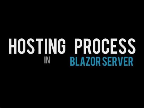 Blazor Hosting Model How To Switch From Inprocess To Outofprocess IIS