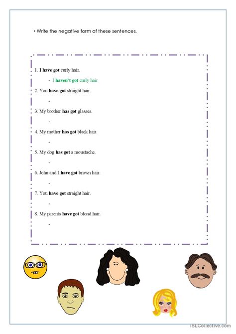 Have Got English Esl Worksheets Pdf Doc