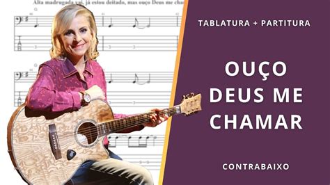 Ouço Deus me Chamar Ludmila Ferber Transcrição p Contrabaixo c