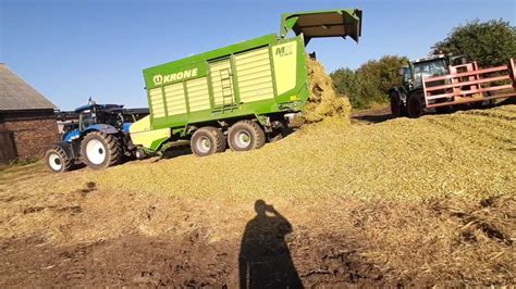 Kukurydza na kiszonkę 2023 3x New Holland 2x Deutz Fahr Massey