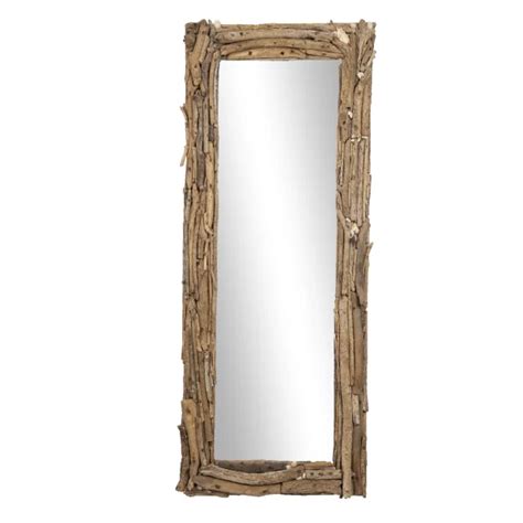 Miroir cadre bois flotté Cocoa Import