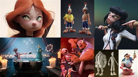 Creación de personajes del 2D al 3D Factor3D