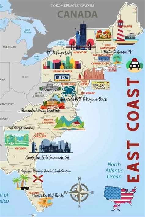 15 East Coast USA Road Trip Itinerary Ideas Explore From Coast To Coast
