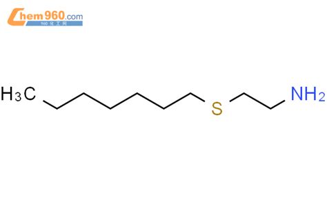 104538 32 1 Ethanamine 2 heptylthio 化学式结构式分子式molsmiles 960化工网