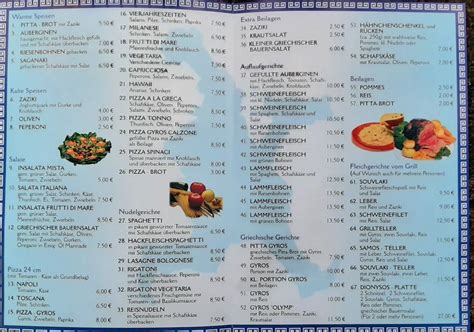 Speisekarte Von Storchennest Restaurant Frankenberg Eder