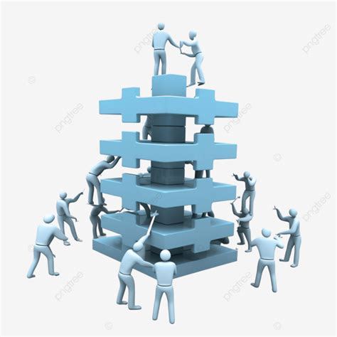 Online Problem Solving And Teamwork Collaboration 3d High Quality