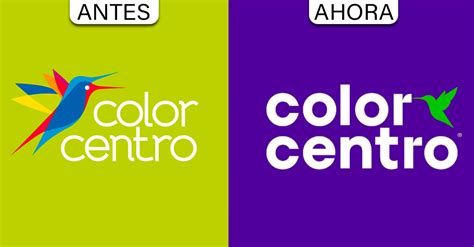 Rebranding El Cambio De Imagen De Color Centro Que Refuerza Su