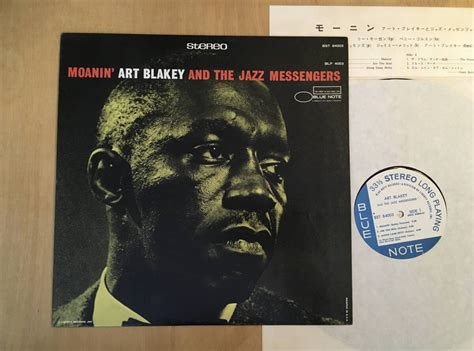 傷や汚れあり片面RVG刻印 Art Blakey And The Jazz Messengers Moanin Blue