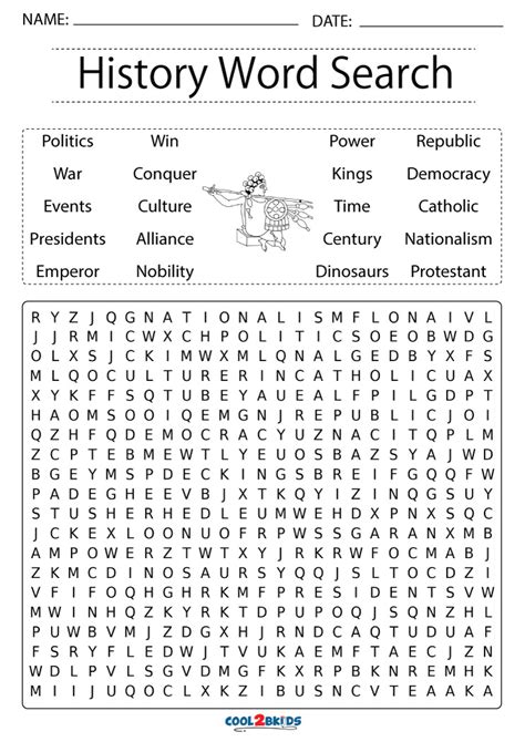 Black History Word Search Free Printable Printable Templates