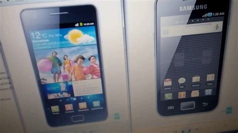 Samsung Galaxy S Vs Samsung Galaxy Ace Youtube