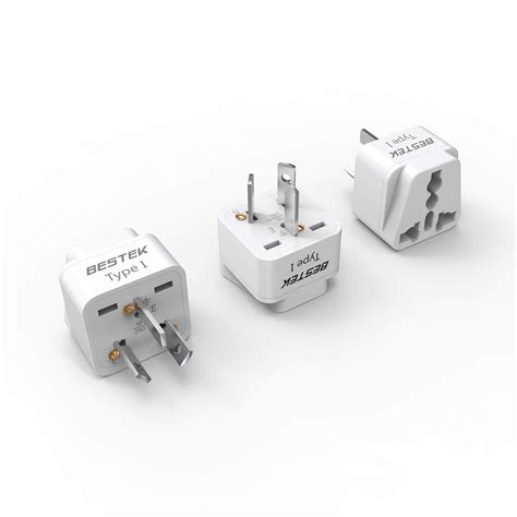 BESTEK Australia New Zealand Travel Plug Adapter Grounded Universal
