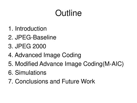 modified advanced image coding ppt download