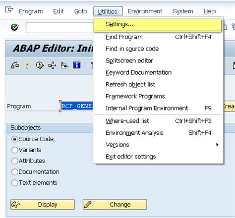 SAP Debug Tips