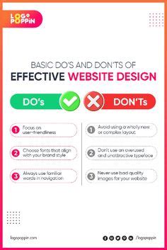 Basic Do S And Don Ts Of Effective Website Design Logo Poppin