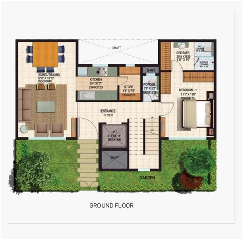 Bhk Floor Plan With Dimensions Viewfloor Co