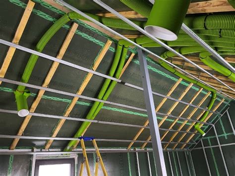 Installation VMC Double Flux Statique BRINK En Neuf ED Aeraulique