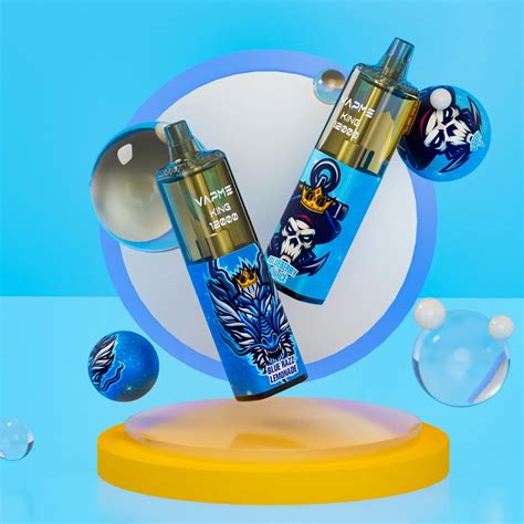 Original VAPME KING 12000 Puff Disposable E Cigarettes 0 8ohm Mesh Coil