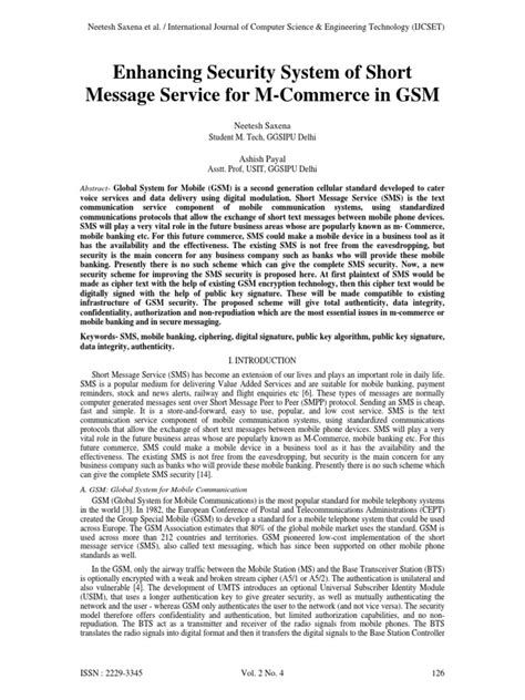 enhancing security system of short messa pdf pdf cryptography key cryptography