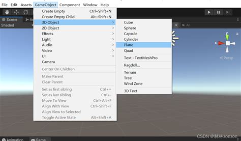 unity3d学习 ① 创建一个可移动，跳跃的物体 新建一个3d unity项目 创建一个plane和一个cube 编写脚本文件move cs 通过w csdn博客