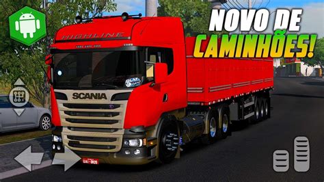 Lançamento Novo Jogo de Caminhões Brasileiros Realista para Android