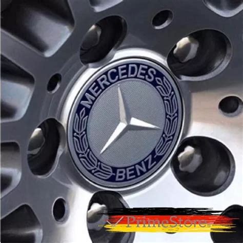 X Mercedes Oem Amg Tapon Cl Sico Laurel Azul Mm Cuotas Sin Inter S