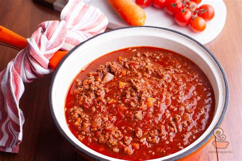 Como fazer molho à bolonhesa receita super fácil