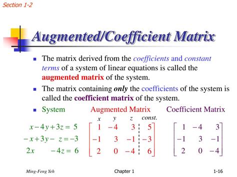 ppt chap 1 systems of linear equations powerpoint presentation free download id 6040015