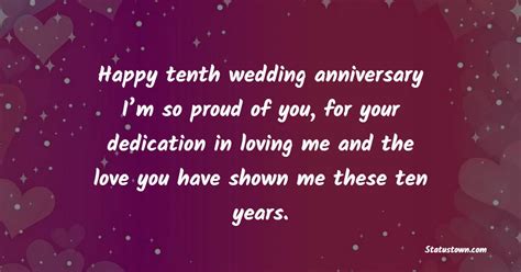 40 Best 10th Anniversary Wishes For Husband In October 2024
