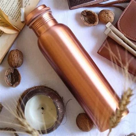 1000 ML Copper Water Bottle At Rs 345 Piece In Moradabad ID